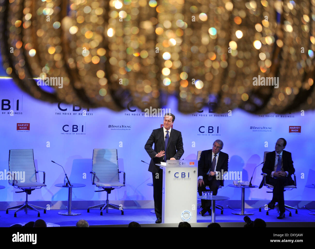 The CBI Annual Conference held at Grosvenor House Featuring: Prime ...