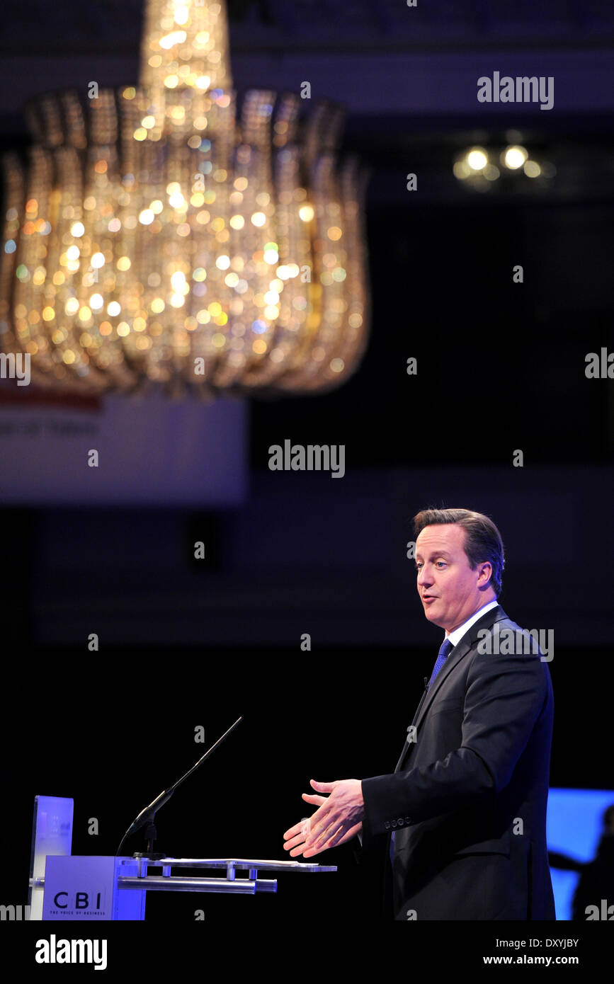 The CBI Annual Conference held at Grosvenor House Featuring: Prime ...