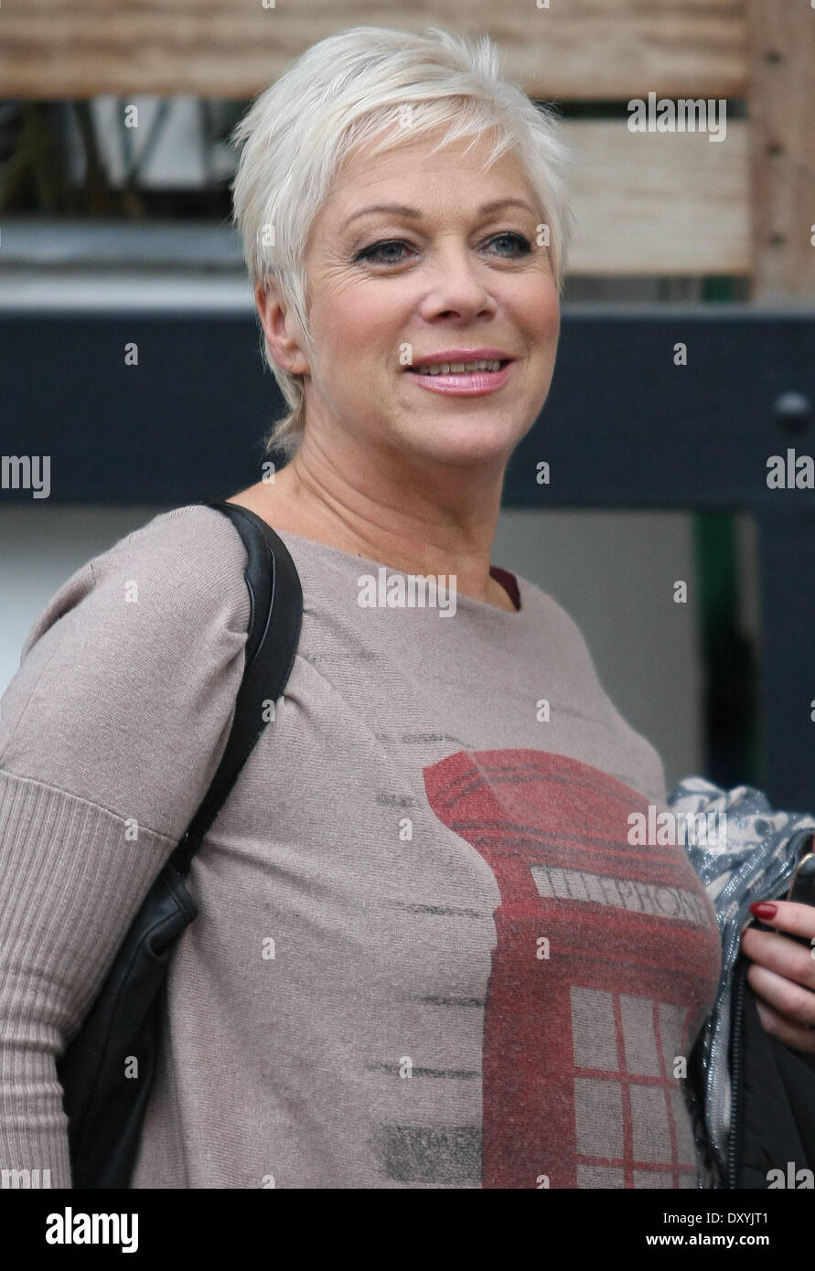 Celebrities at the ITV studios Stock Photo - Alamy