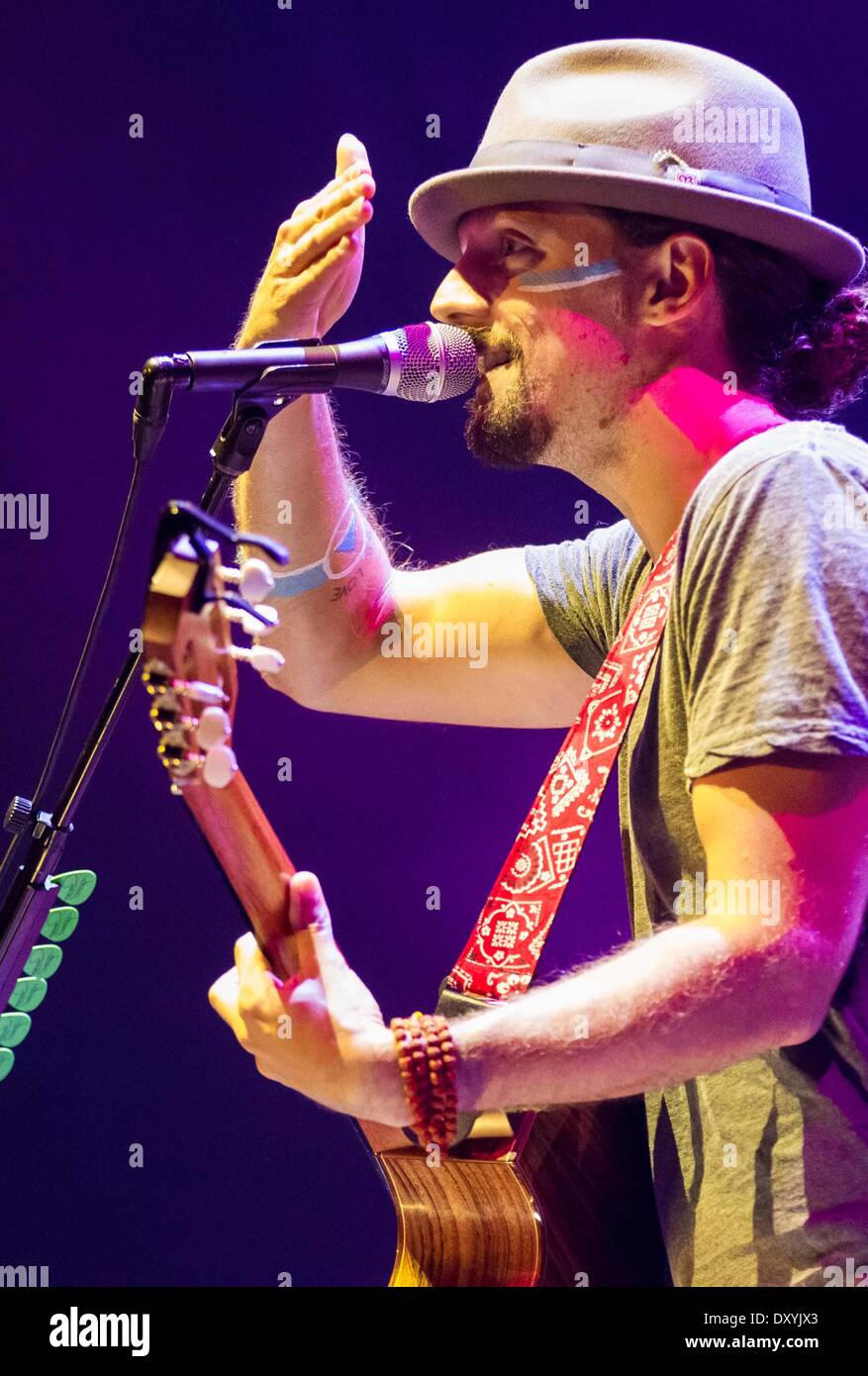 Jason Mraz performs live at Pavilhao Atlantico Featuring: Jason Mraz ...