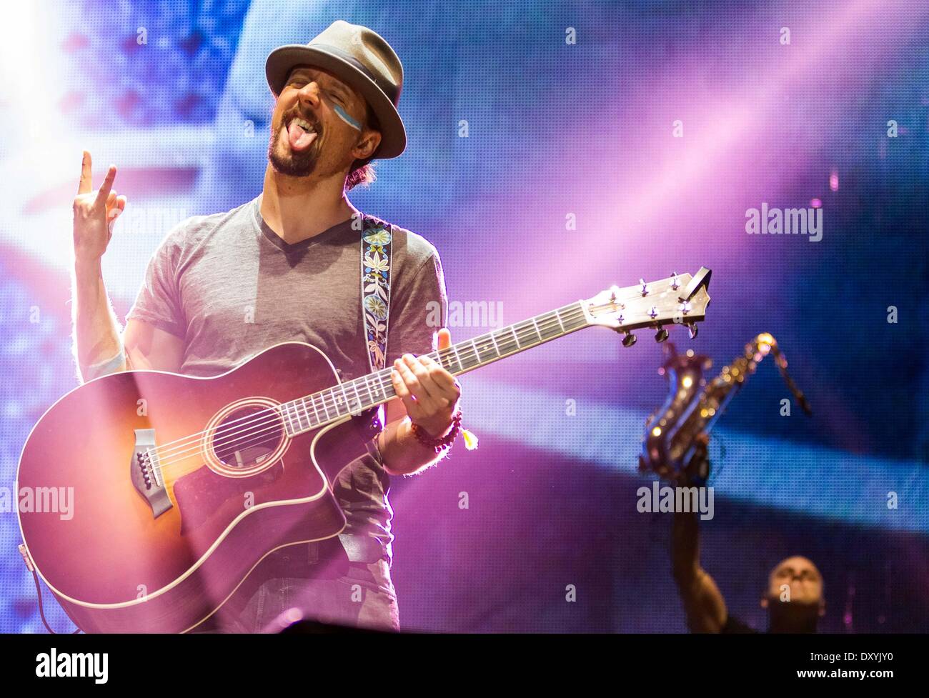 Jason Mraz performs live at Pavilhao Atlantico Featuring: Jason Mraz ...