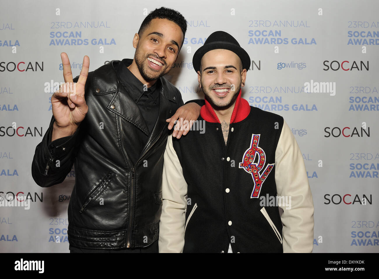23rd Annual SOCAN Awards Gala at Roy Thomson Hall Featuring: JRDN,Danny ...
