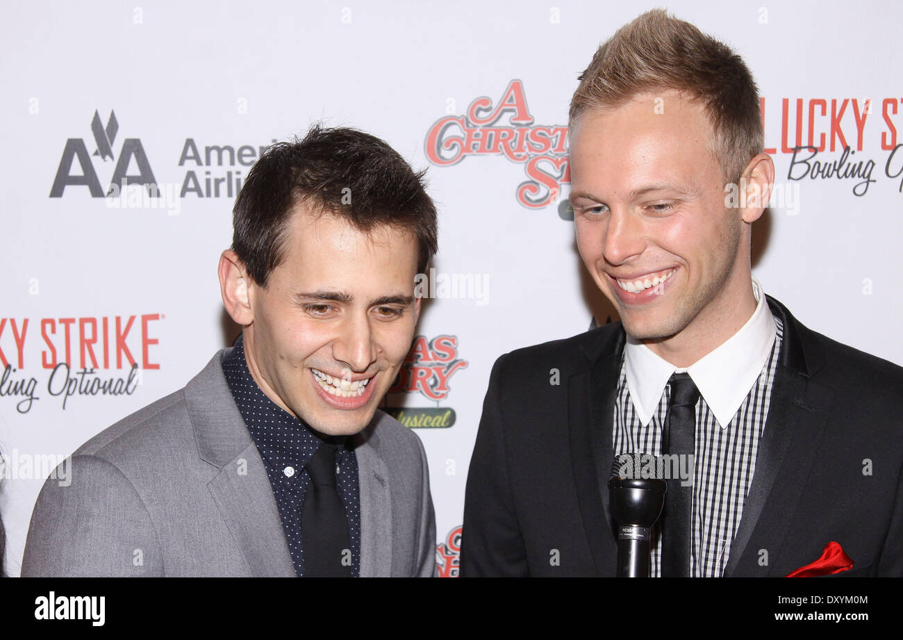 The premiere of 'A Christmas Story The Musical’ at the Lunt-Fontanne ...