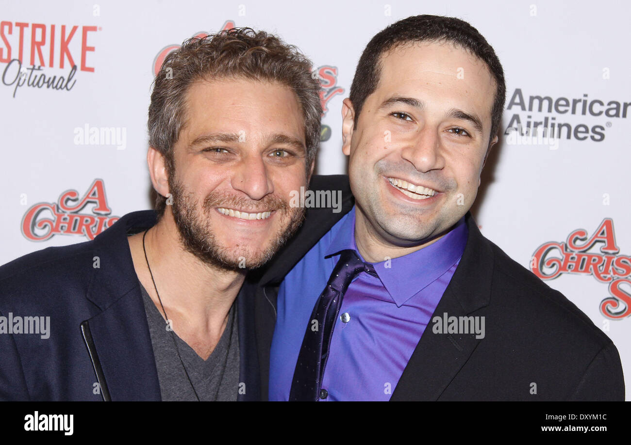 The premiere of 'A Christmas Story The Musical’ at the Lunt-Fontanne ...