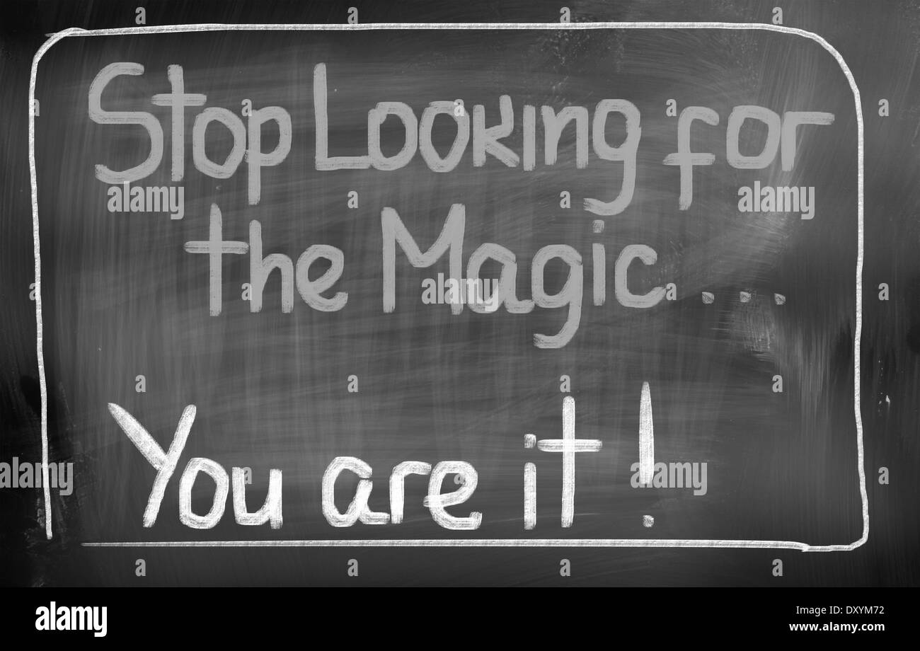 Magic message Black and White Stock Photos & Images - Alamy