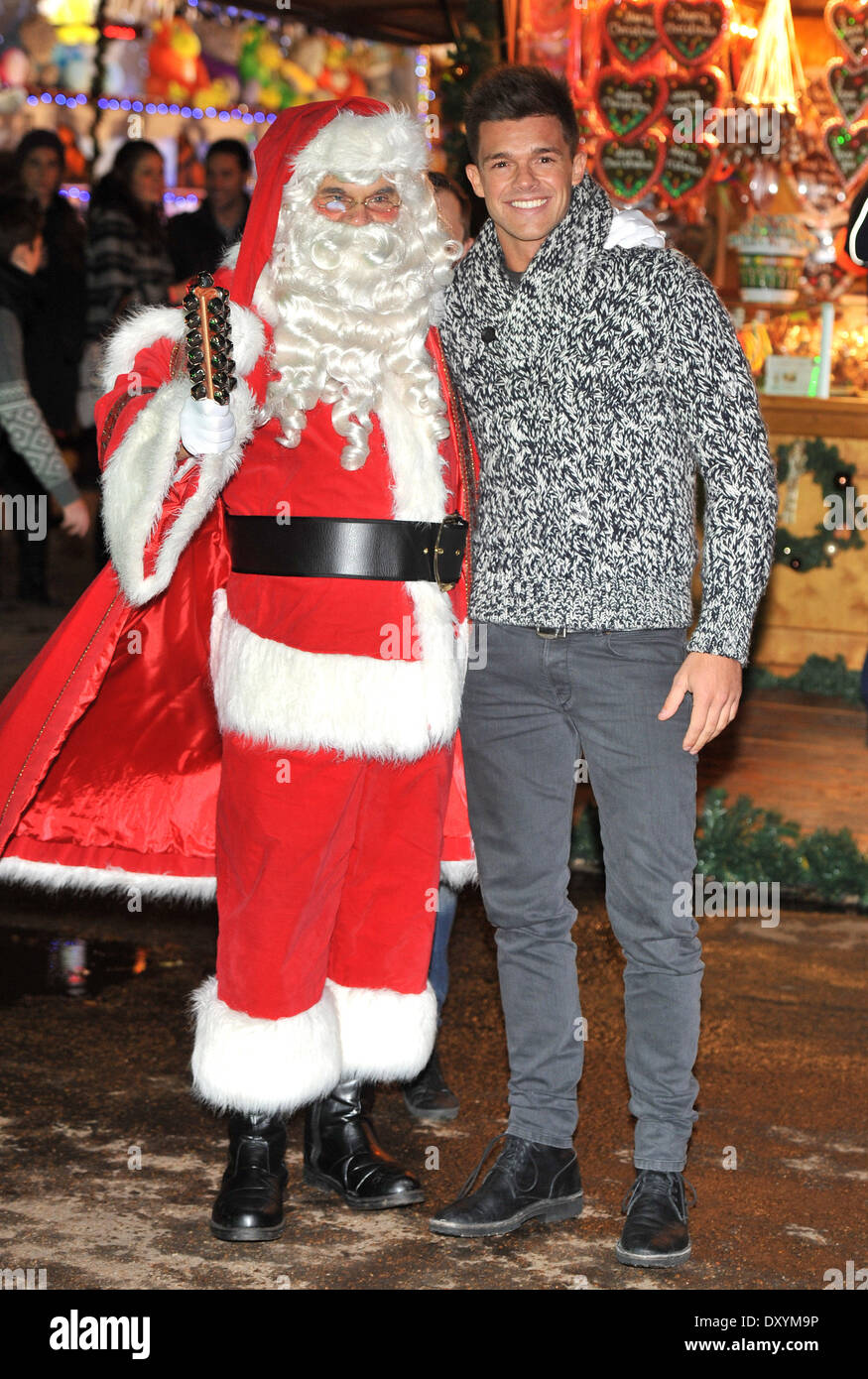 Hyde Park Winter Wonderland - launch party Featuring: Leandro Pena ...