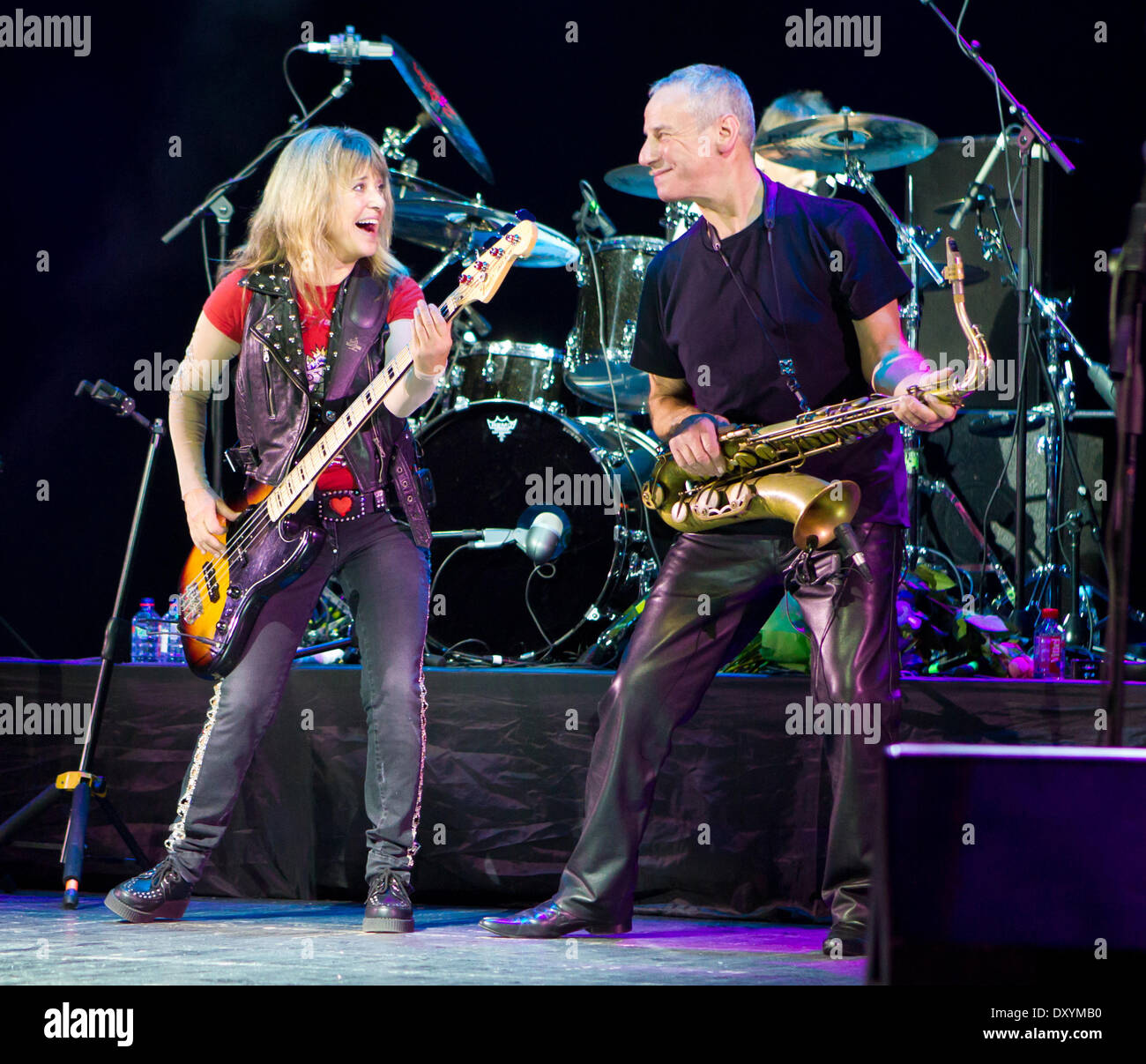 Suzi Quatro performs live in Moscow Featuring: Suzi Quatro Where ...