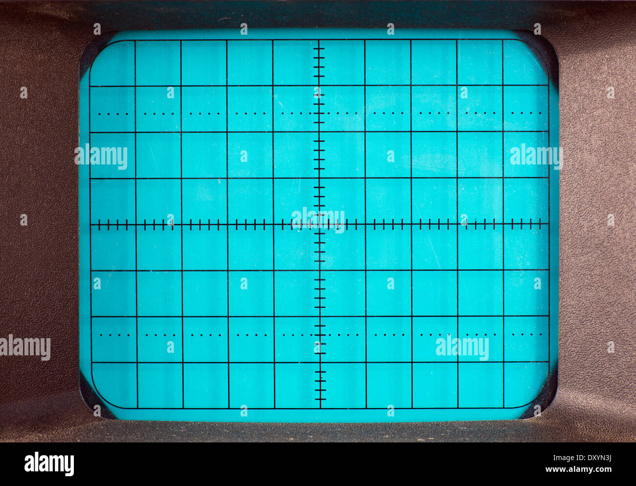 a scientific spectrum analyser / Oscilloscope machine Stock Photo - Alamy