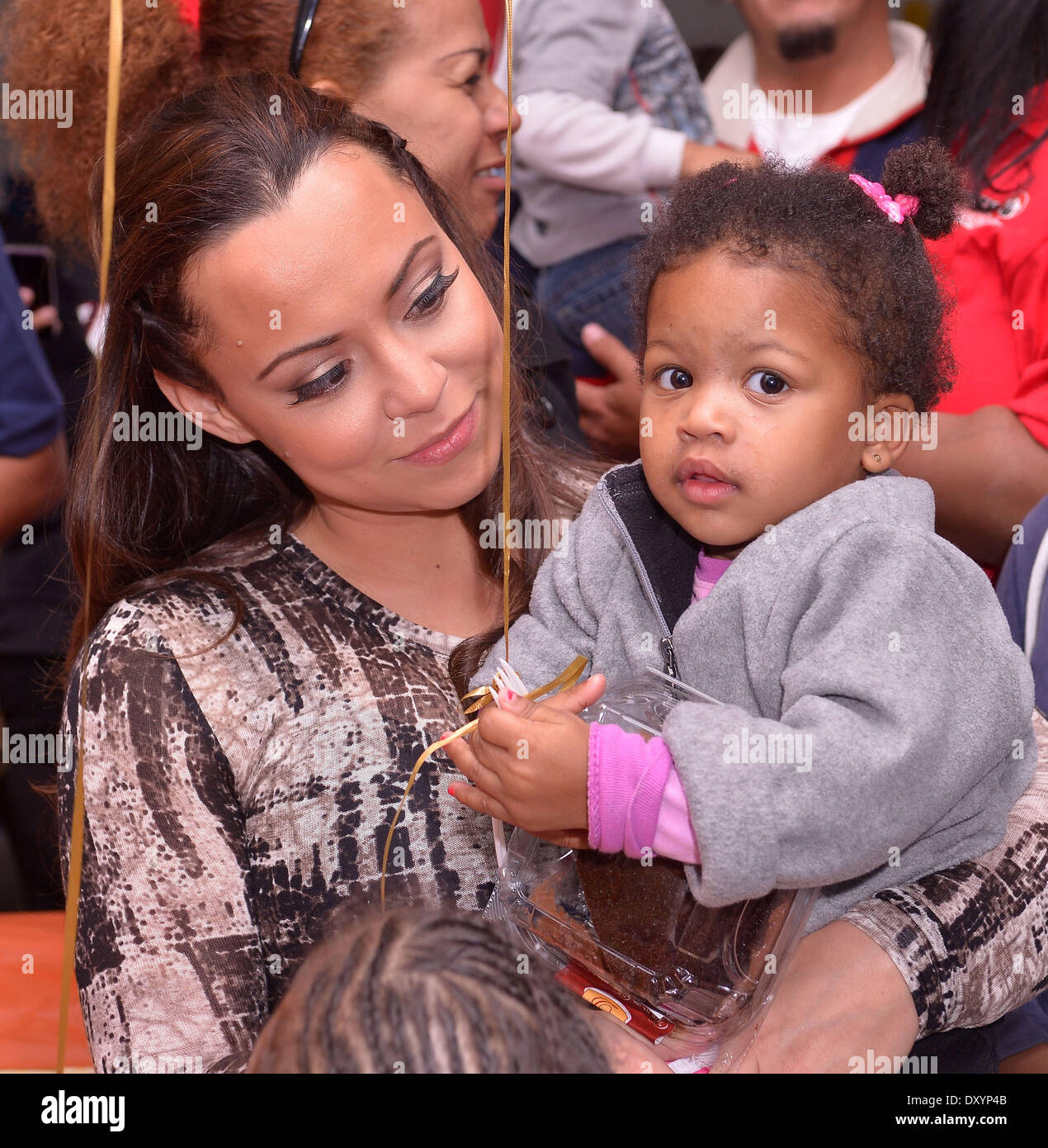 Chris Bosh and his wife Adrienne Bosh with Team Tomorrow Inc. team up ...