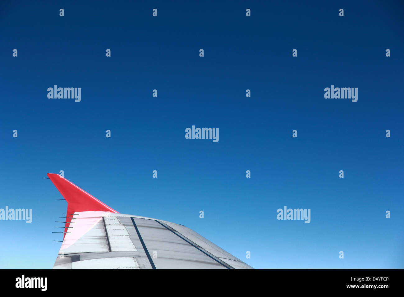 Plane with blue background hi-res stock photography and images - Alamy