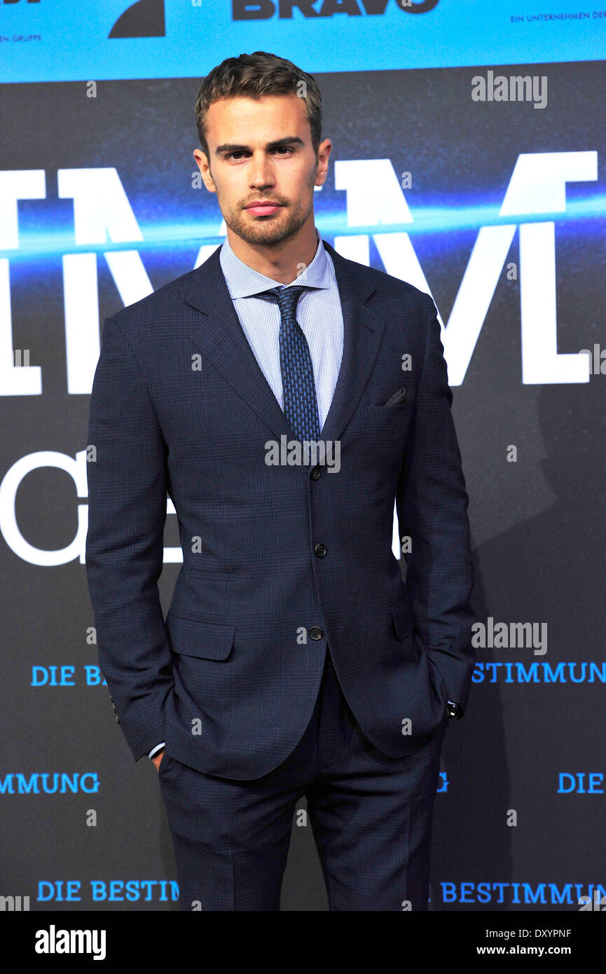 Berlin, Germany. 01st Apr, 2014. British actor Theo James at the ...