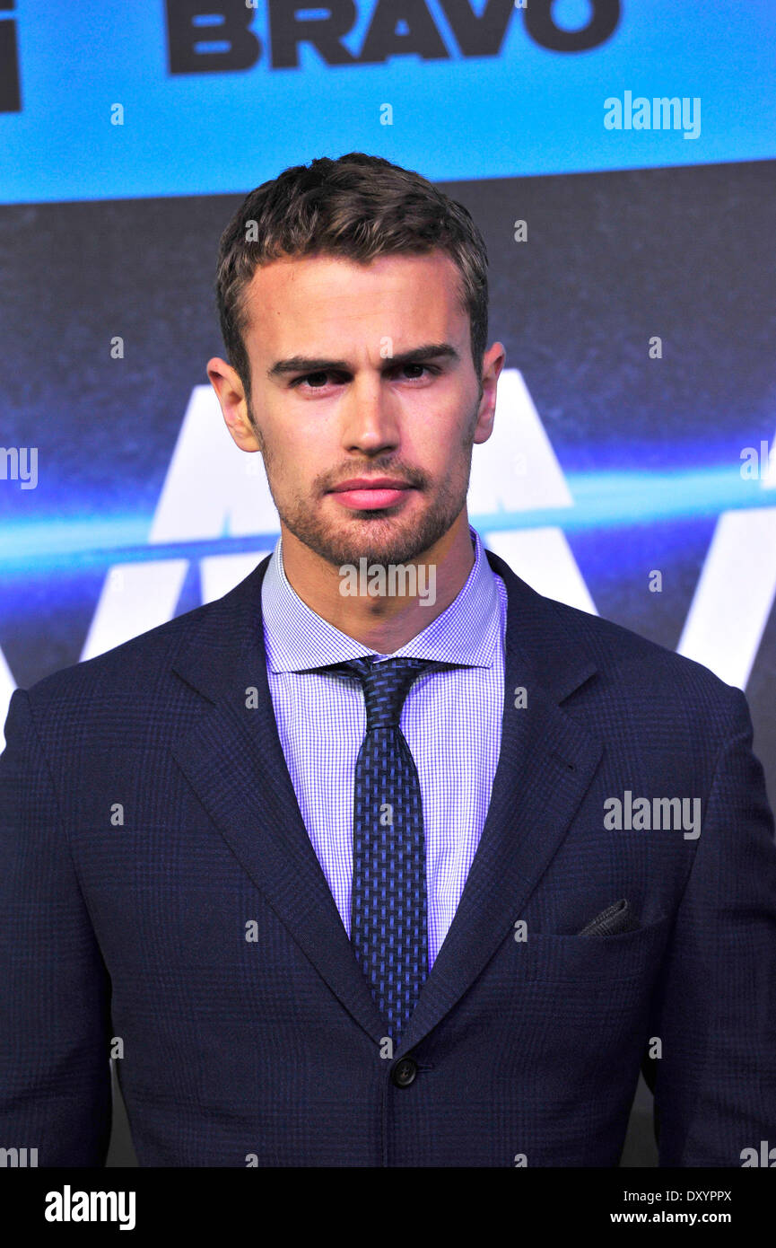 Berlin, Germany. 01st Apr, 2014. British actor Theo James at the ...