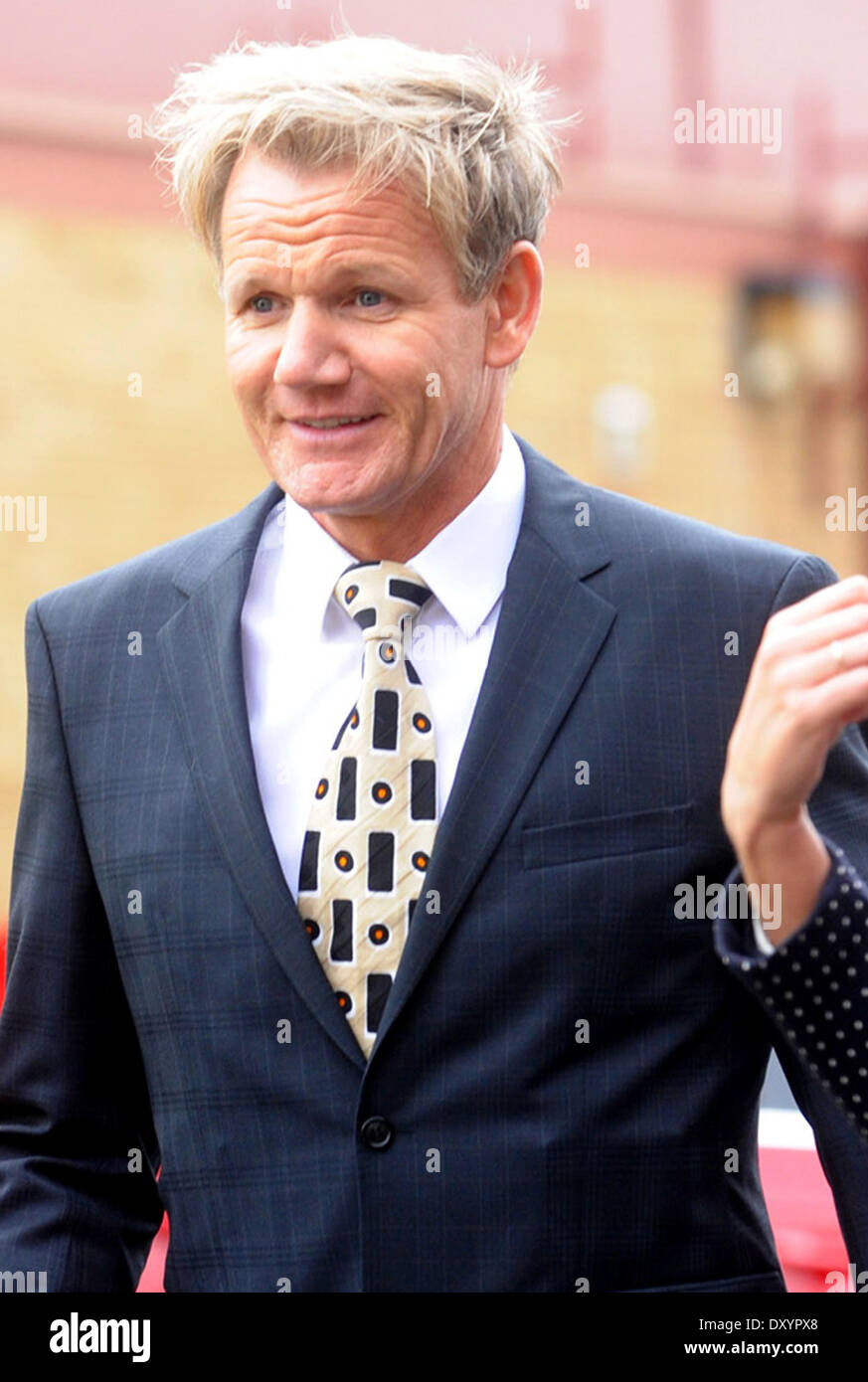 Manchester United vs. Queens Park Rangers game arrivals at Old Trafford ...