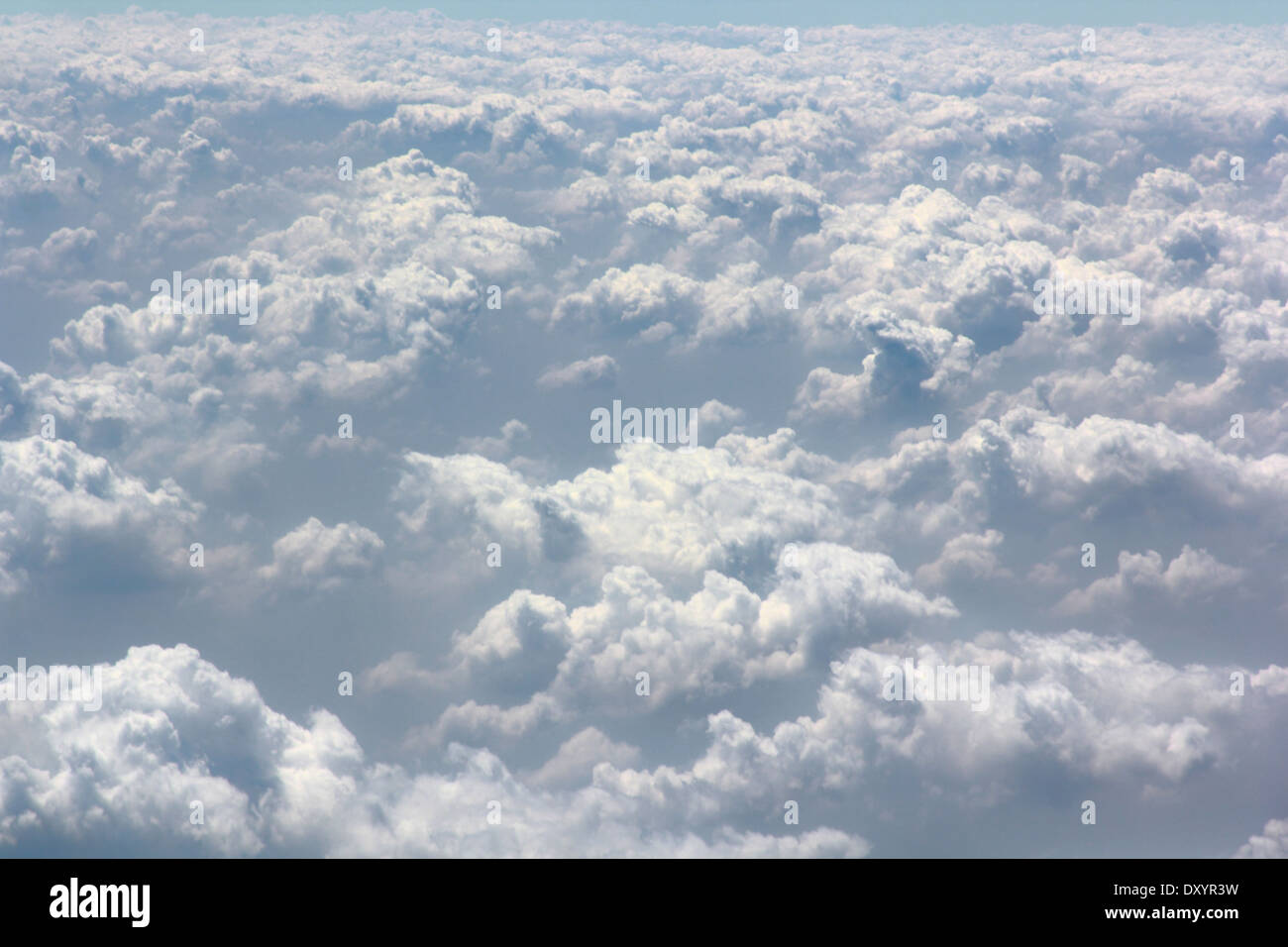 above cloud on sky background only Stock Photo - Alamy