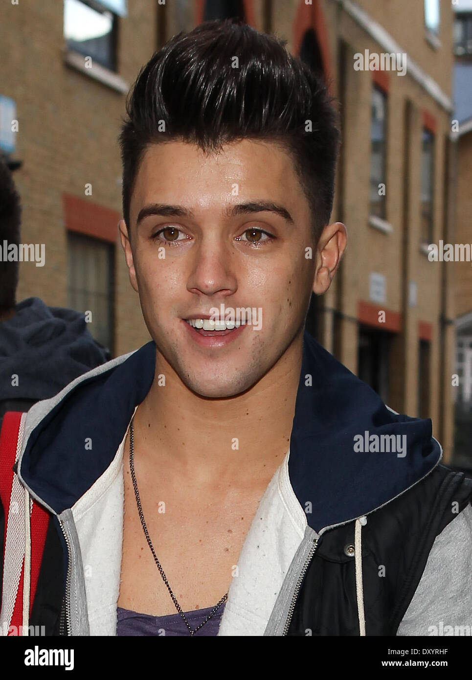 X Factor finalists and judges arrive at the rehearsal studios Featuring ...