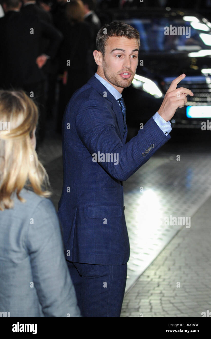 Berlin, Germany. 01st Apr, 2014. British actor Theo James at the ...