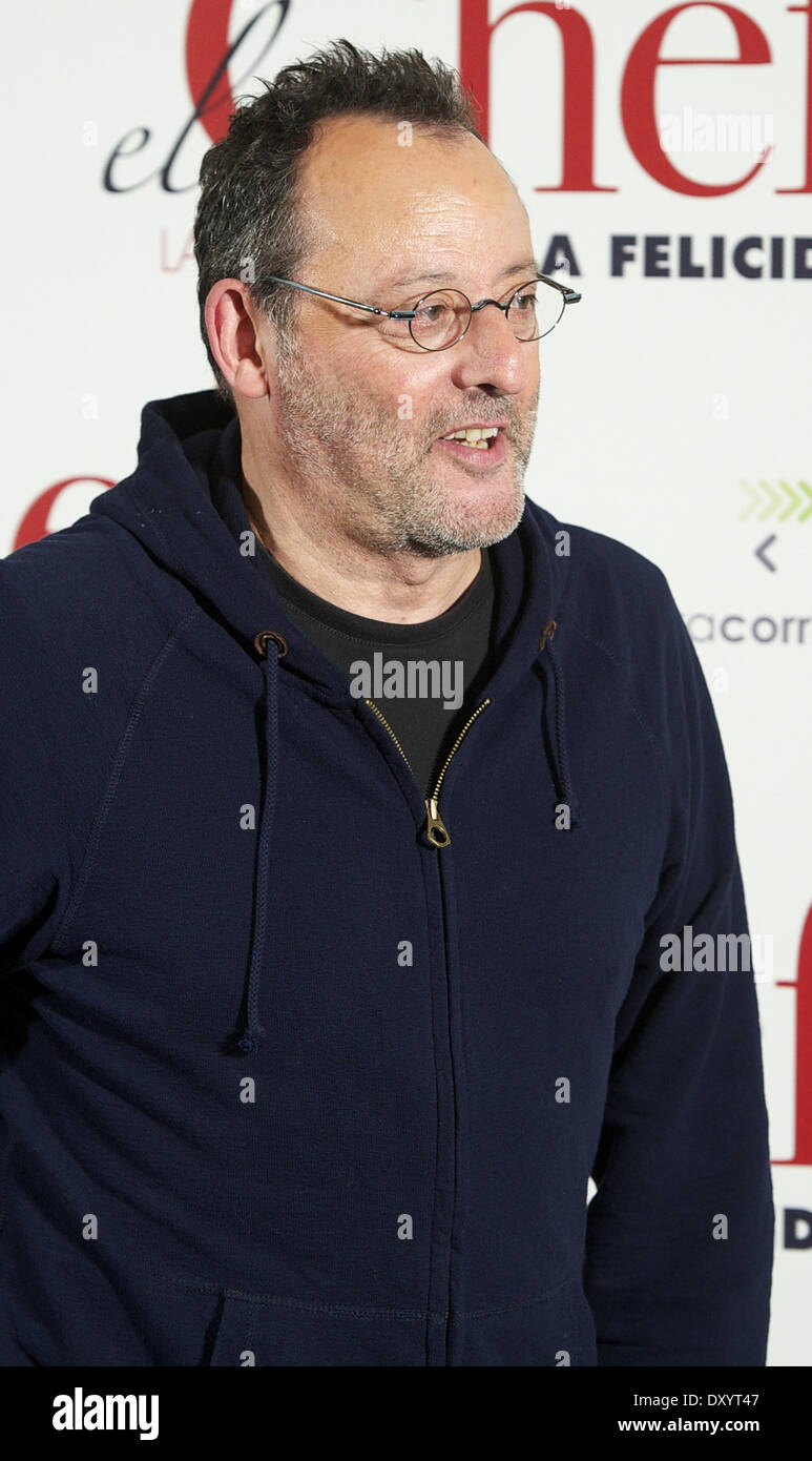 Comme un chef' photocall at Intercontinental hotel Featuring: Jean Reno ...