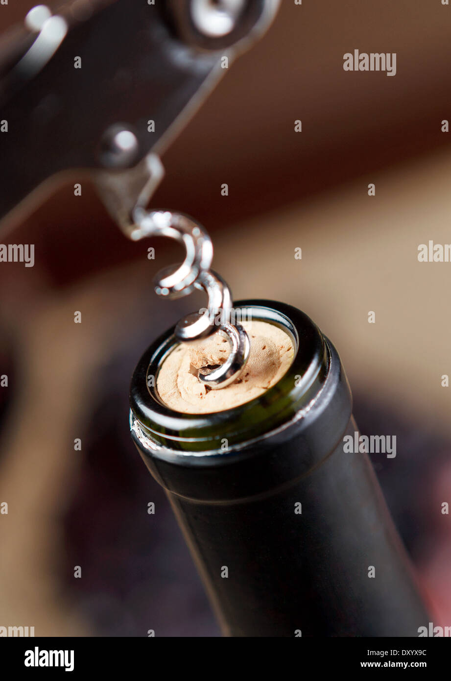 Corkscrew tin opener hi-res stock photography and images - Alamy