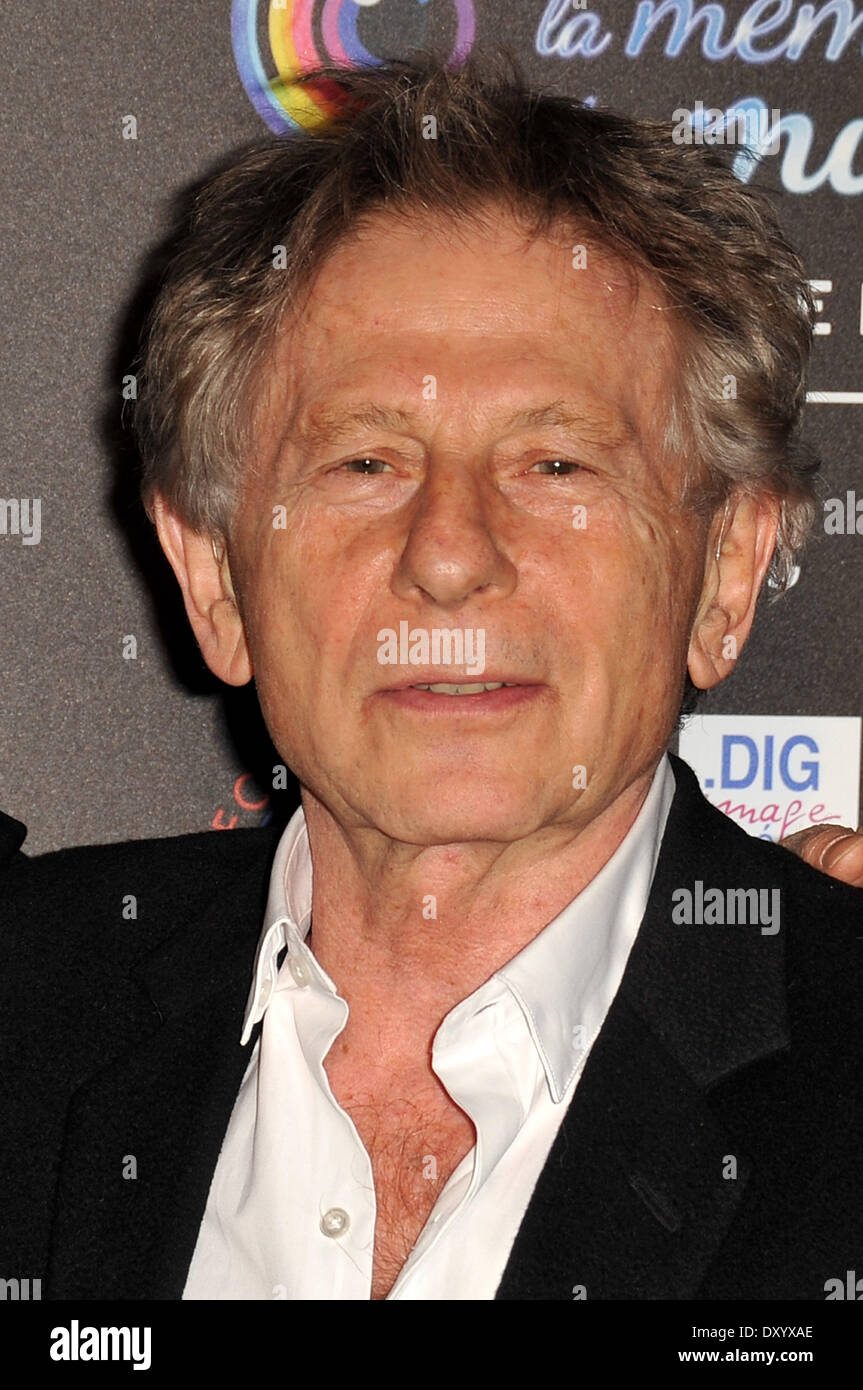Roman Polanski at a film festival in Paris Featuring: Roman Polanski ...