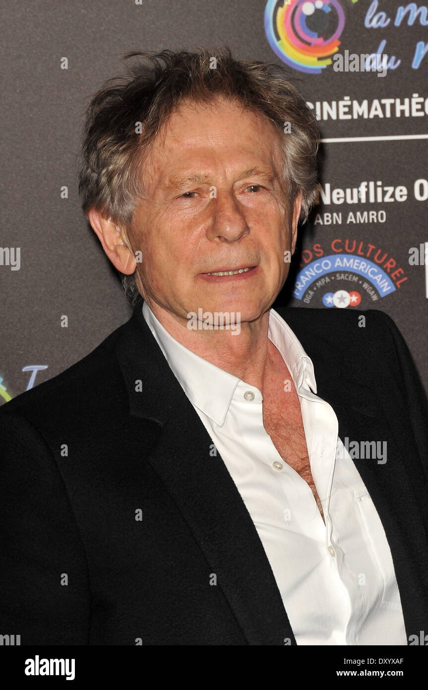 Roman Polanski at a film festival in Paris Featuring: Roman Polanski ...