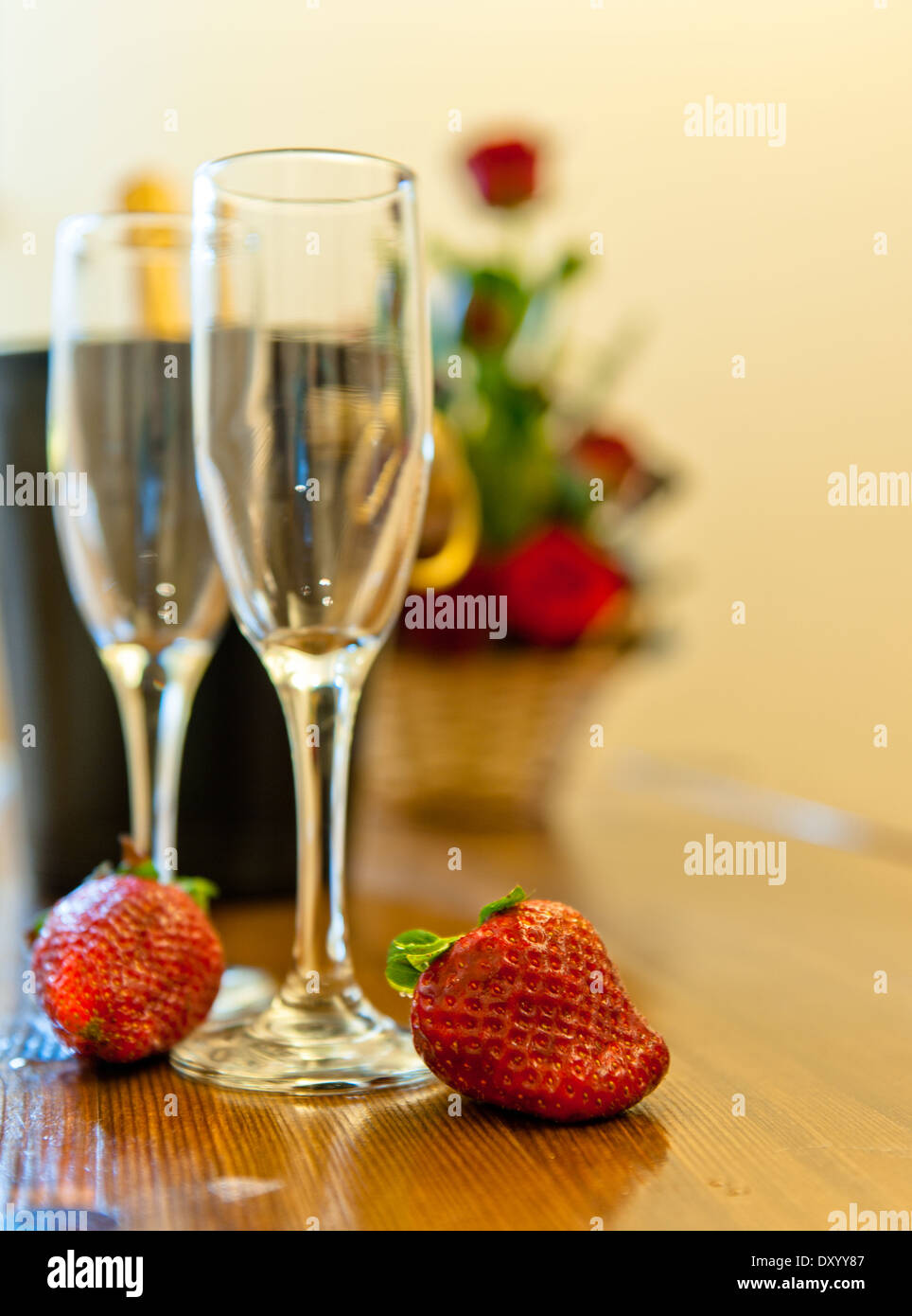 Champagne setup hi-res stock photography and images - Alamy