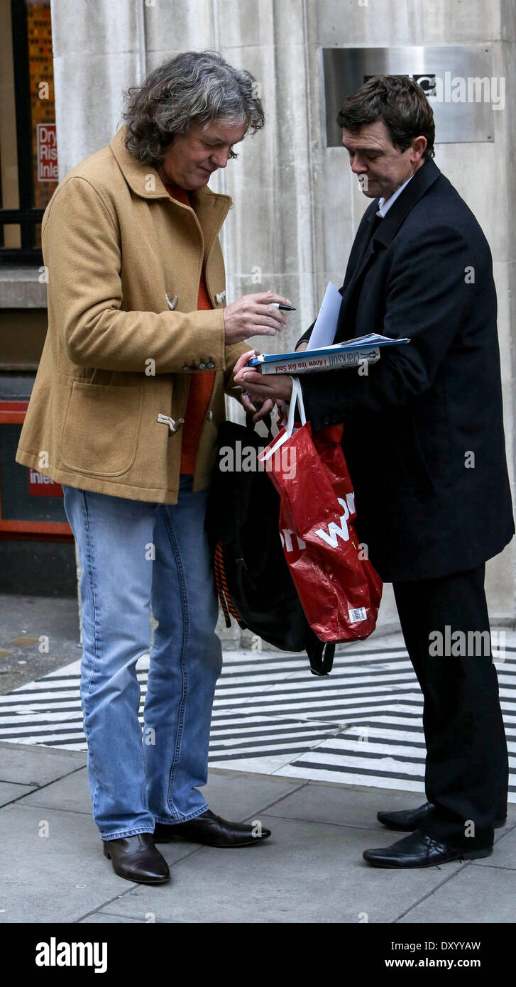 Celebrities at the BBC Radio 2 studios Stock Photo - Alamy
