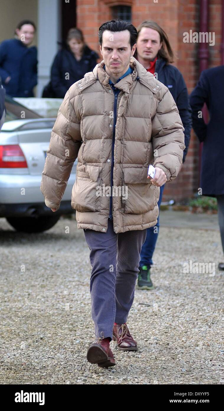 Cast members on the set of a new Irish comedy film 'The Stag' Featuring ...