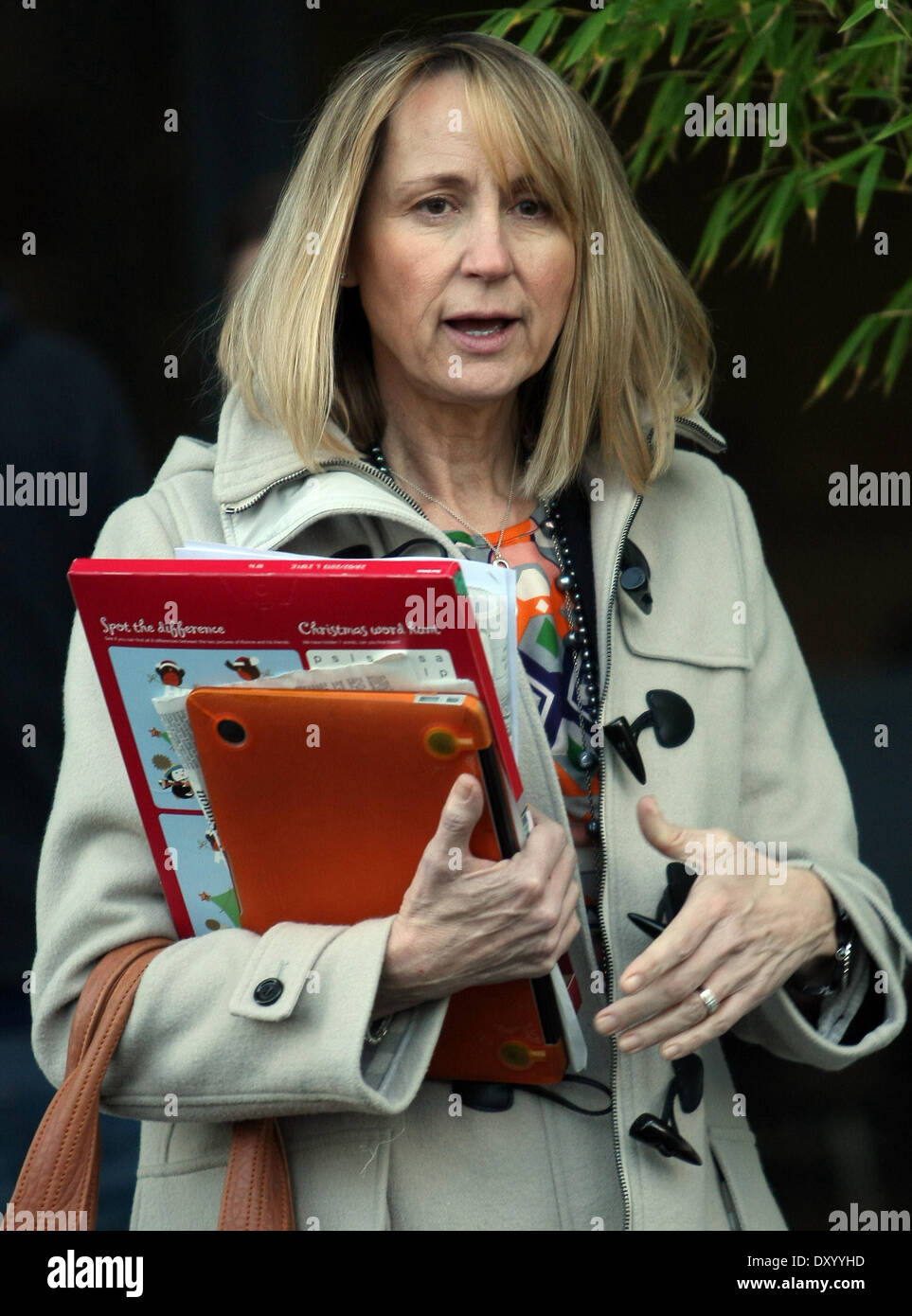 Celebrities at the ITV studios Stock Photo - Alamy