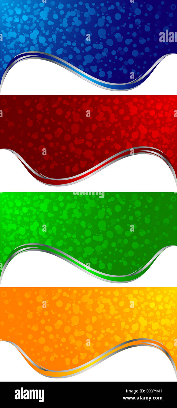 Vector abstract banners; clip-art Stock Photo - Alamy