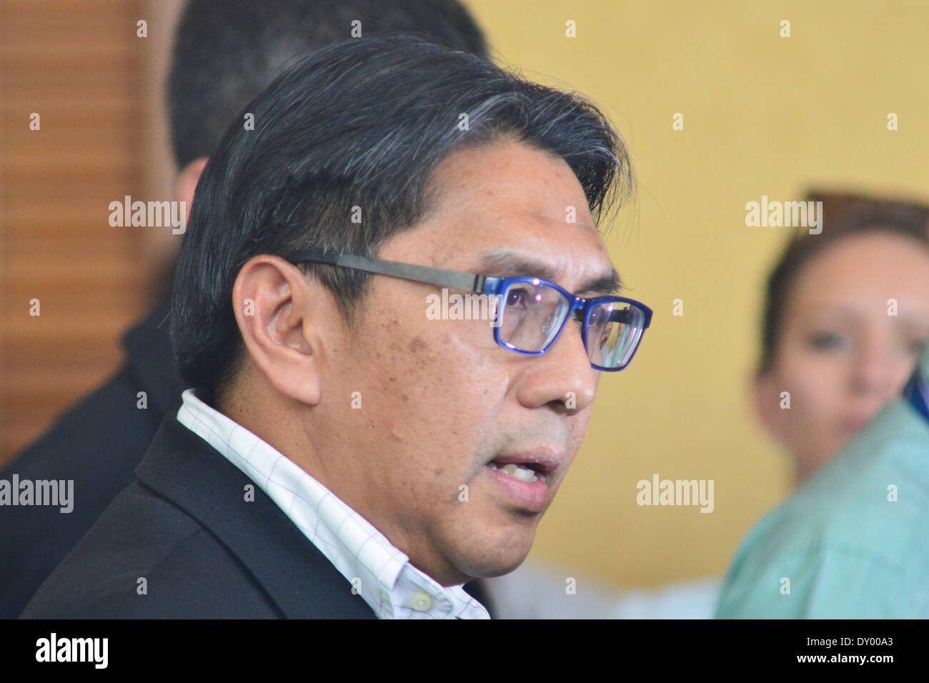 Selangor, Malaysia. 2nd Apr, 2014. Director General of the Malaysian ...