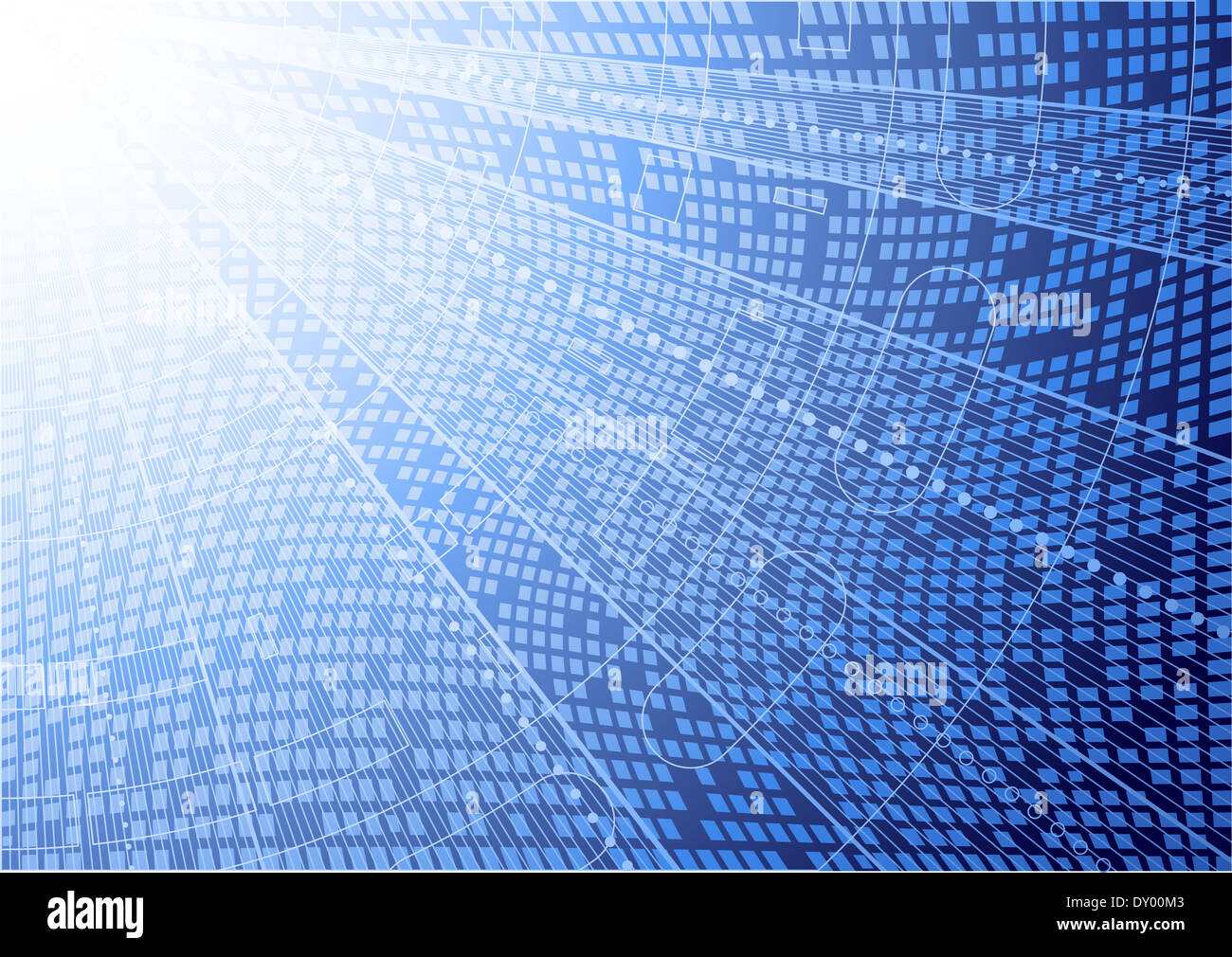 Vector tech background; clip-art Stock Photo - Alamy