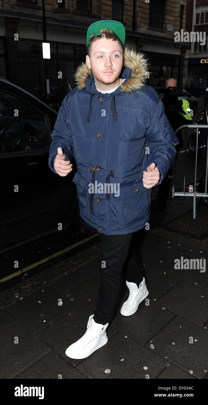 Celebrities at the BBC Radio 1 studios Stock Photo - Alamy