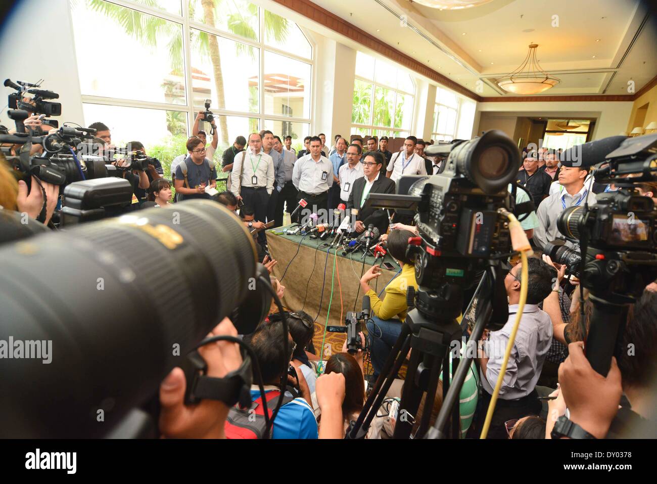 Selangor, Malaysia. 2nd Apr, 2014. Director General of the Malaysian ...