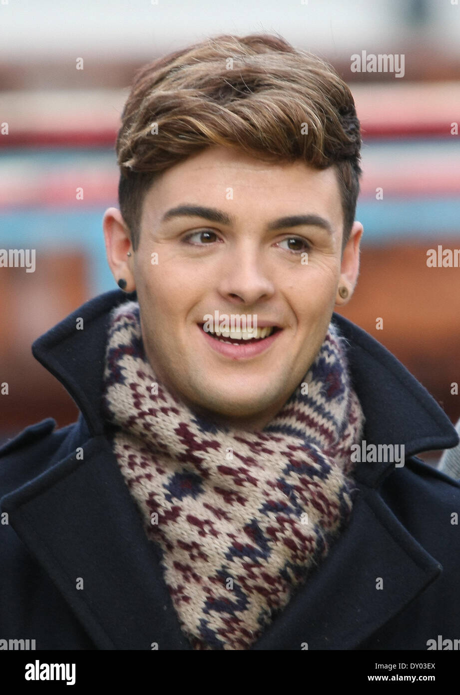Celebrities at the ITV studios Featuring: Jaymi Hensley,Union J Where ...