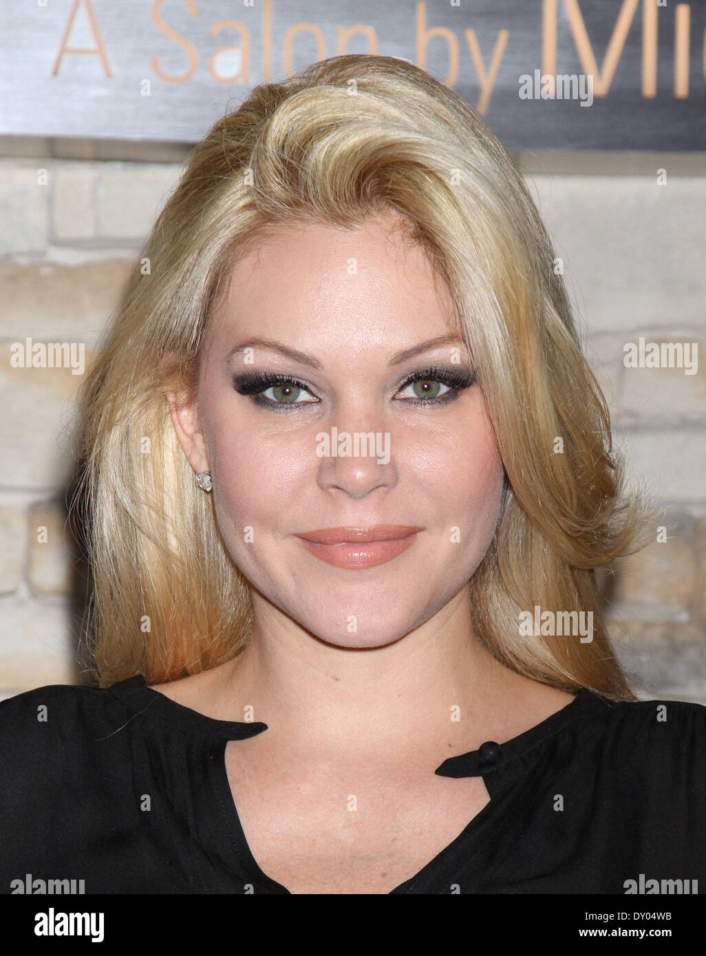 Celebrities visit the "Color Salon by Michael Boychuck" inside Caesars ...