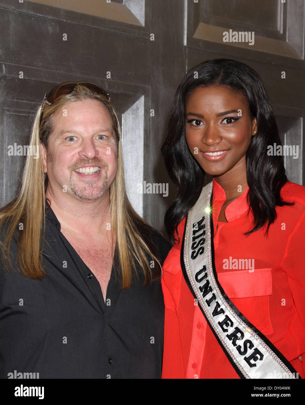 Celebrities visit the "Color Salon by Michael Boychuck" inside Caesars ...