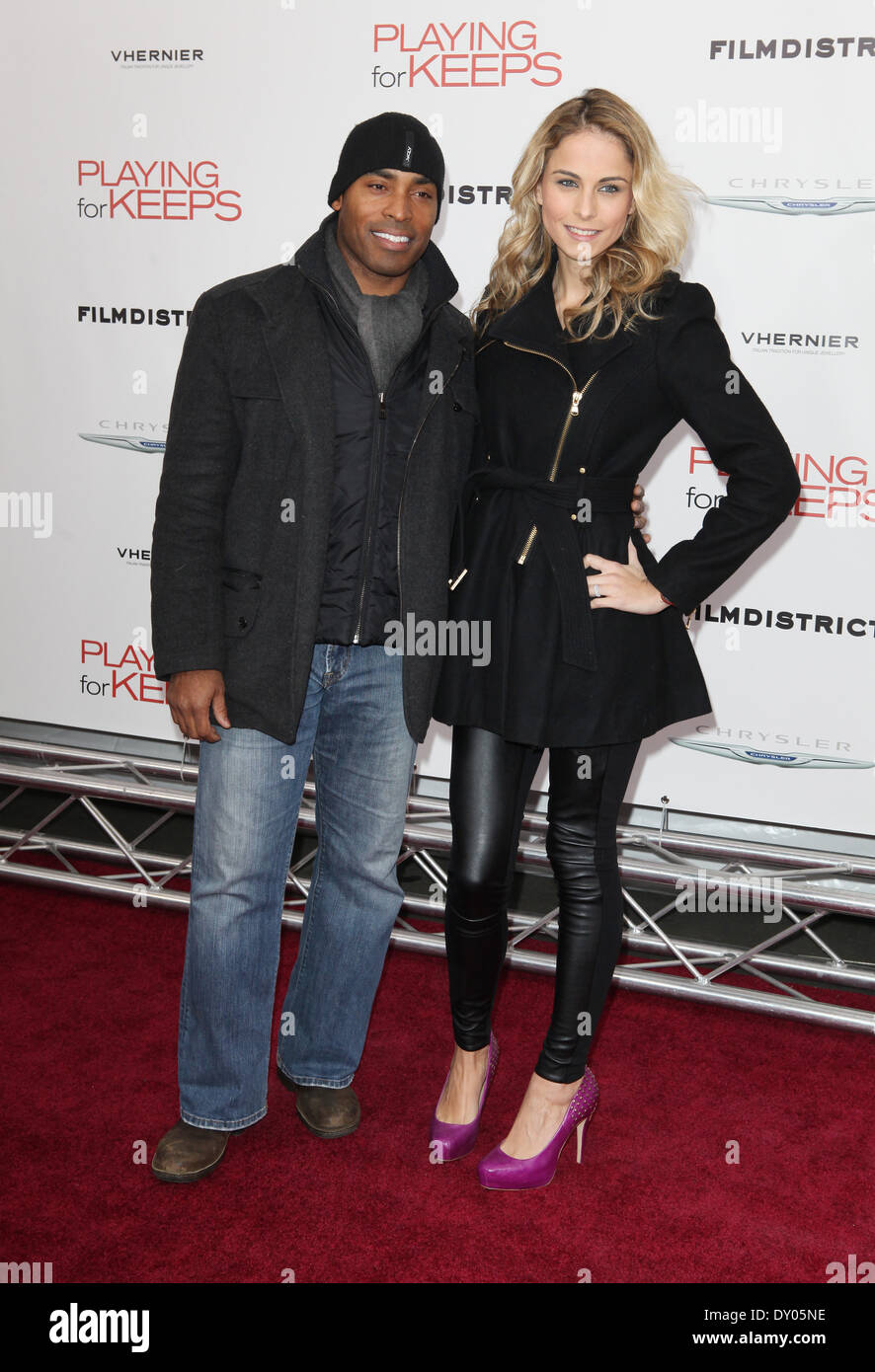 New York premiere of 'Playing For Keeps' at AMC Lincoln Square Theater ...