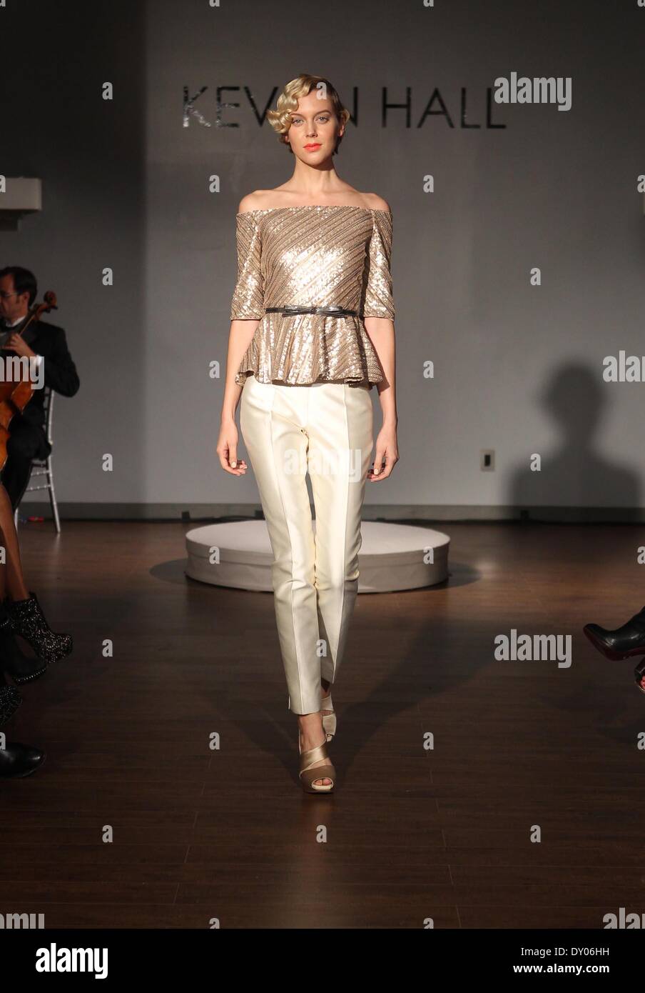 Kevan Hall Presents His Spring 2013 Collection Featuring: Kevan Hall ...