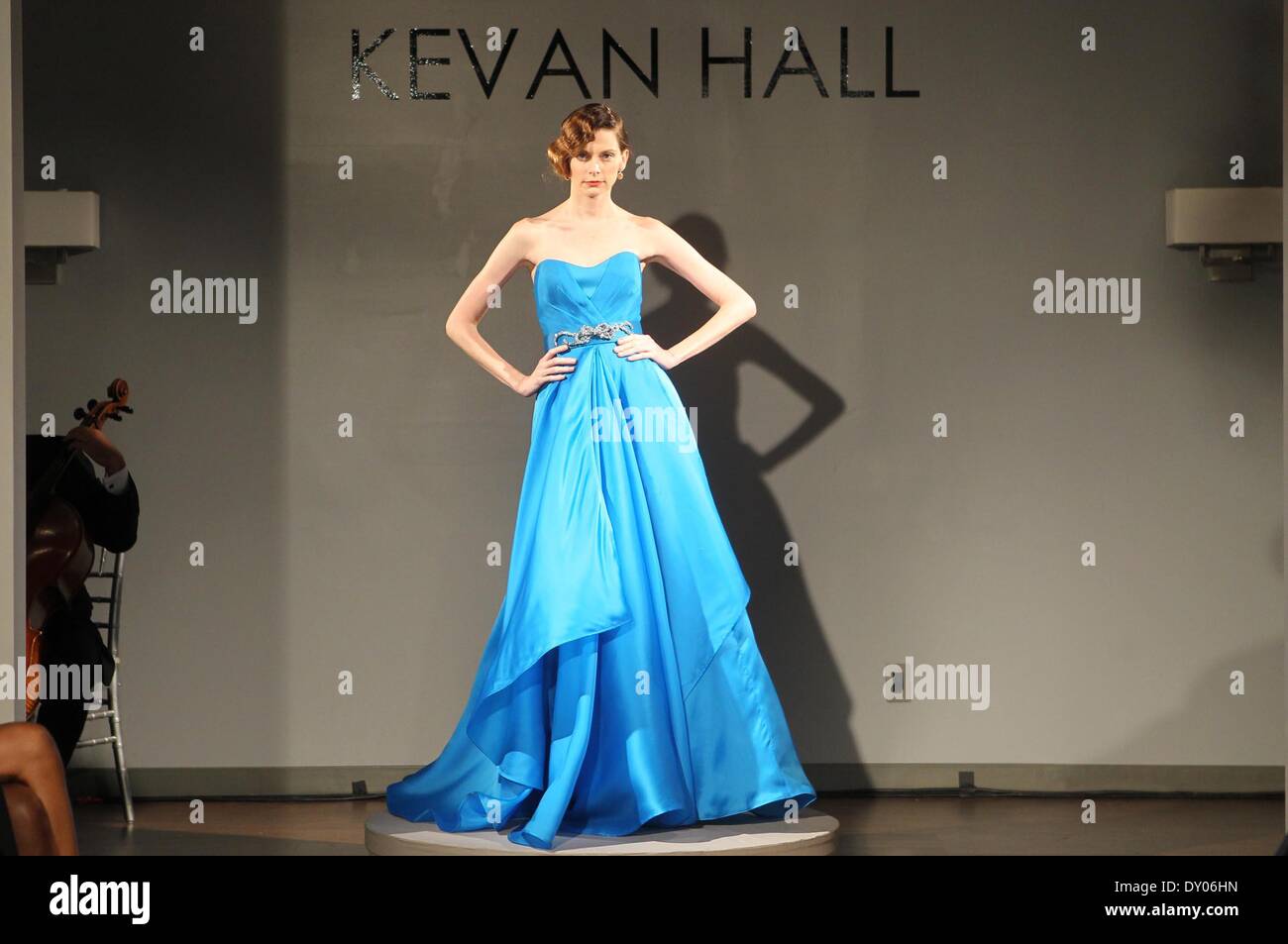Kevan Hall Presents His Spring 2013 Collection Featuring: Kevan Hall ...