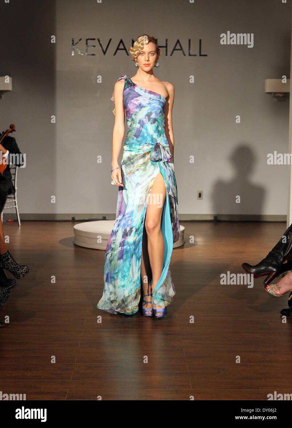 Kevan Hall Presents His Spring 2013 Collection Featuring: Kevan Hall ...
