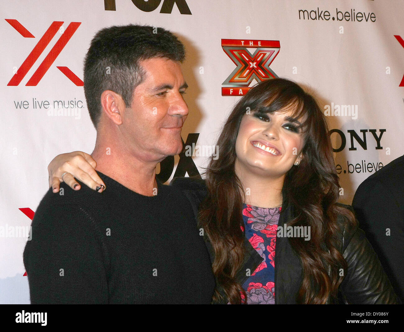 The X Factor 2012 Final Four Party at Rodeo Drive Featuring: Simon ...