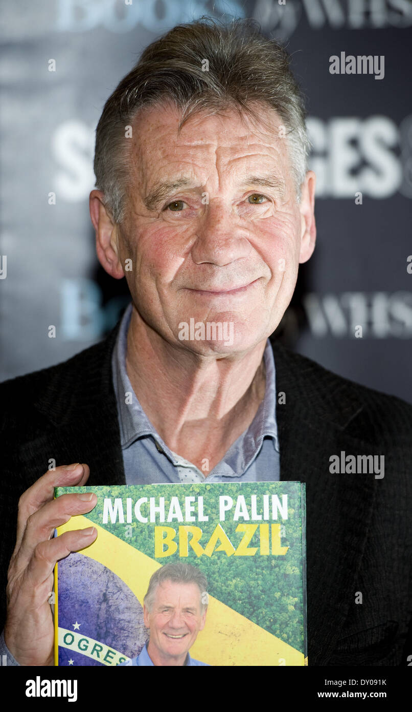 Michael Palin signs his new book 'Brazil' at Selfridges Featuring ...