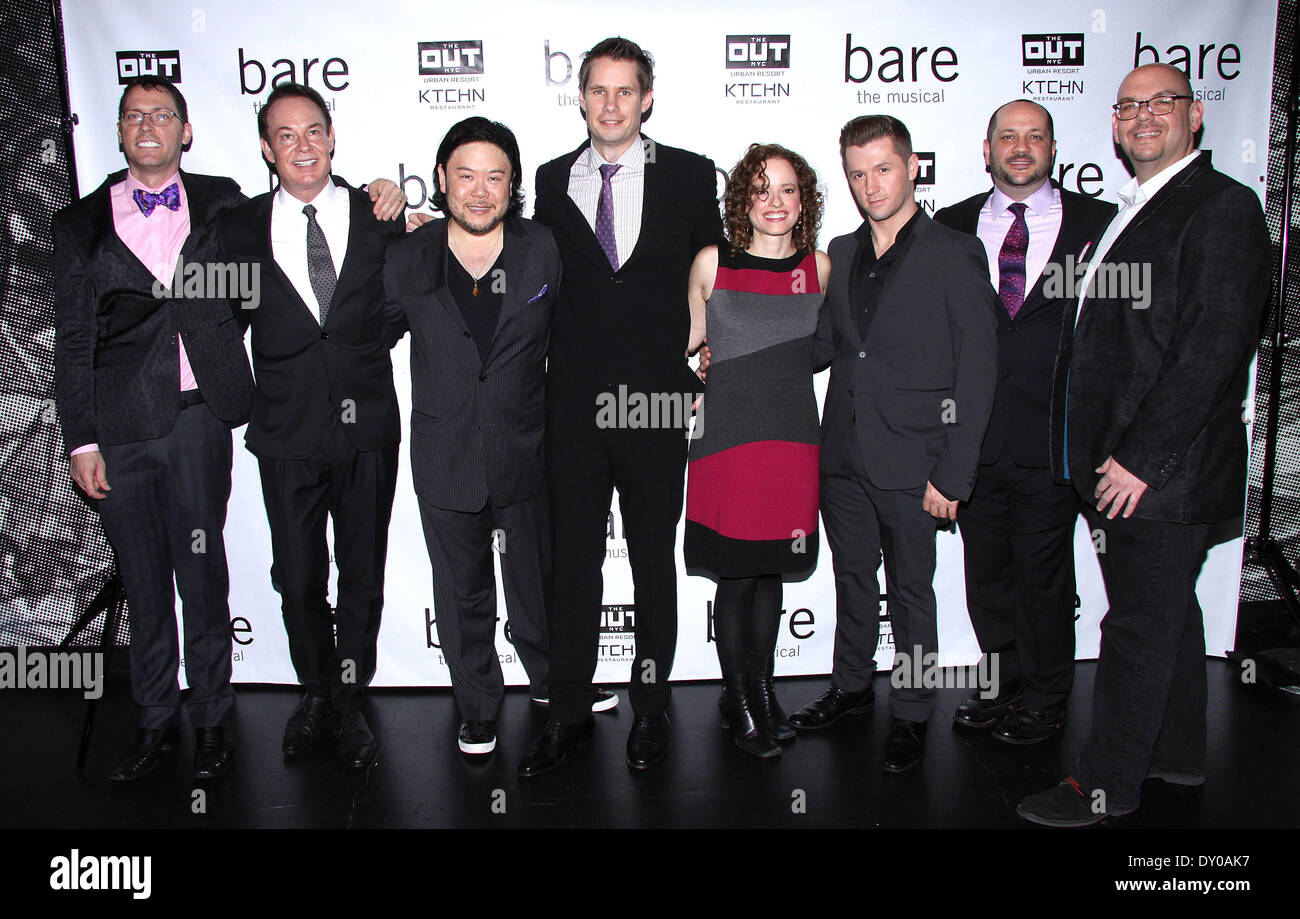 The opening night after party for the musical ‘Bare’ held at the Out ...