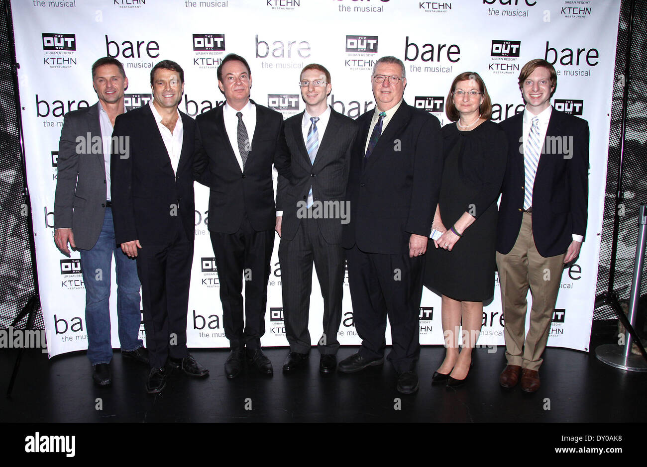 The opening night after party for the musical ‘Bare’ held at the Out ...