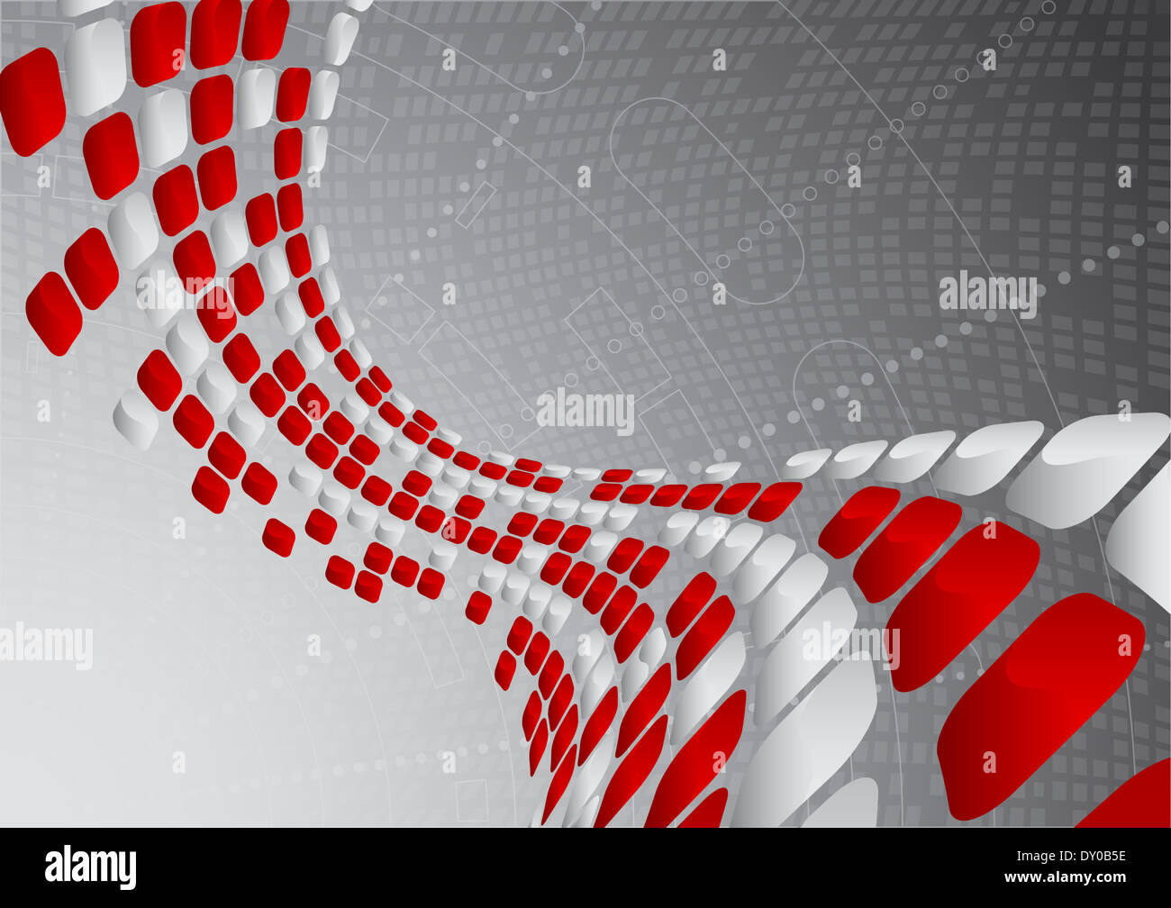 Vector abstract tech background; clip-art Stock Photo - Alamy