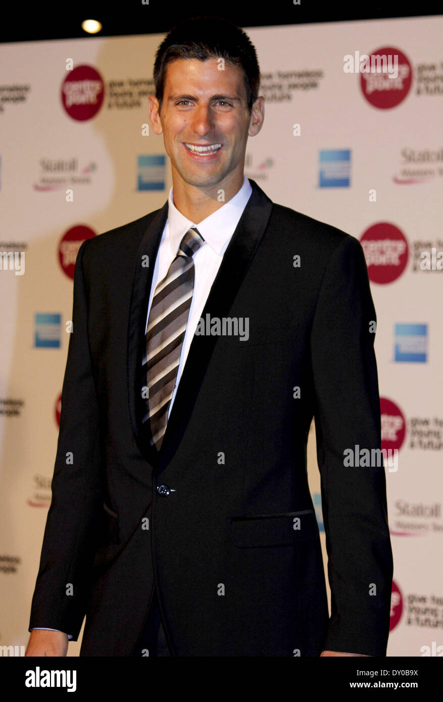 The Winter Whites Gala at Royal Albert Hall - Arrivals Featuring: Novak ...