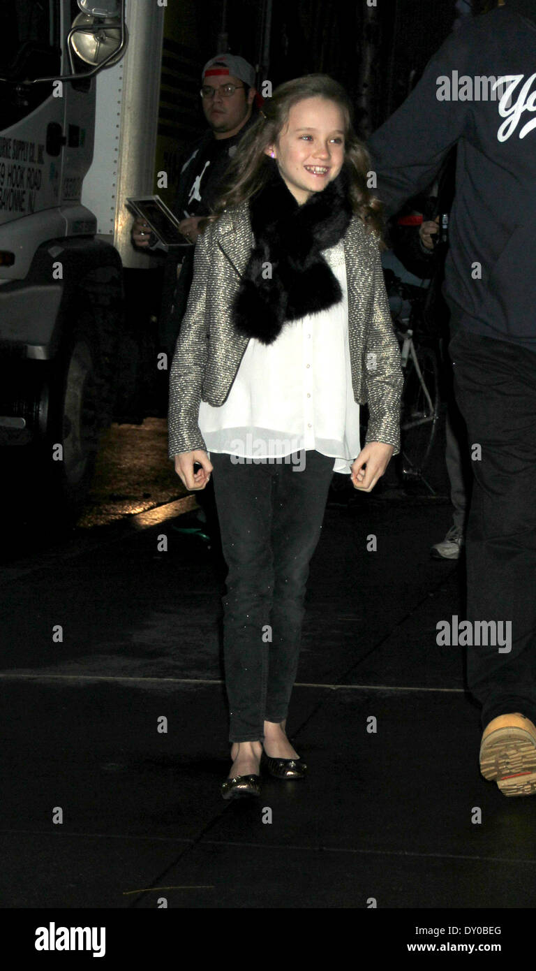 Celebrities at NBC Studios for 'The Today Show' Featuring: Isabelle ...