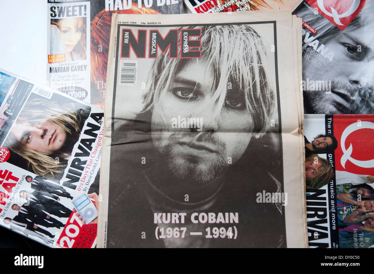 Kurt Cobain Nirvana Stock Photos & Kurt Cobain Nirvana Stock Images - Alamy