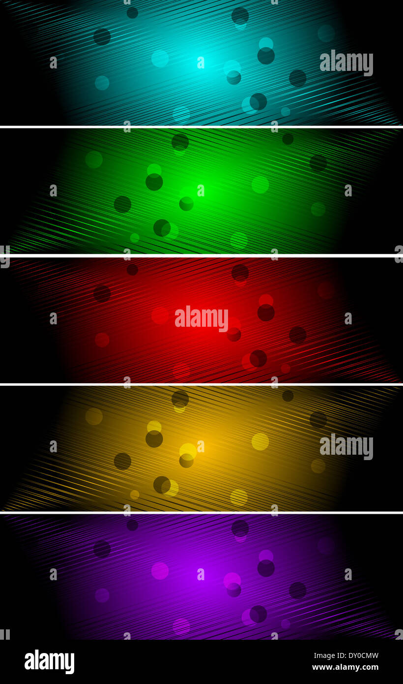 Vector bright banners with circle hi-res stock photography and images ...