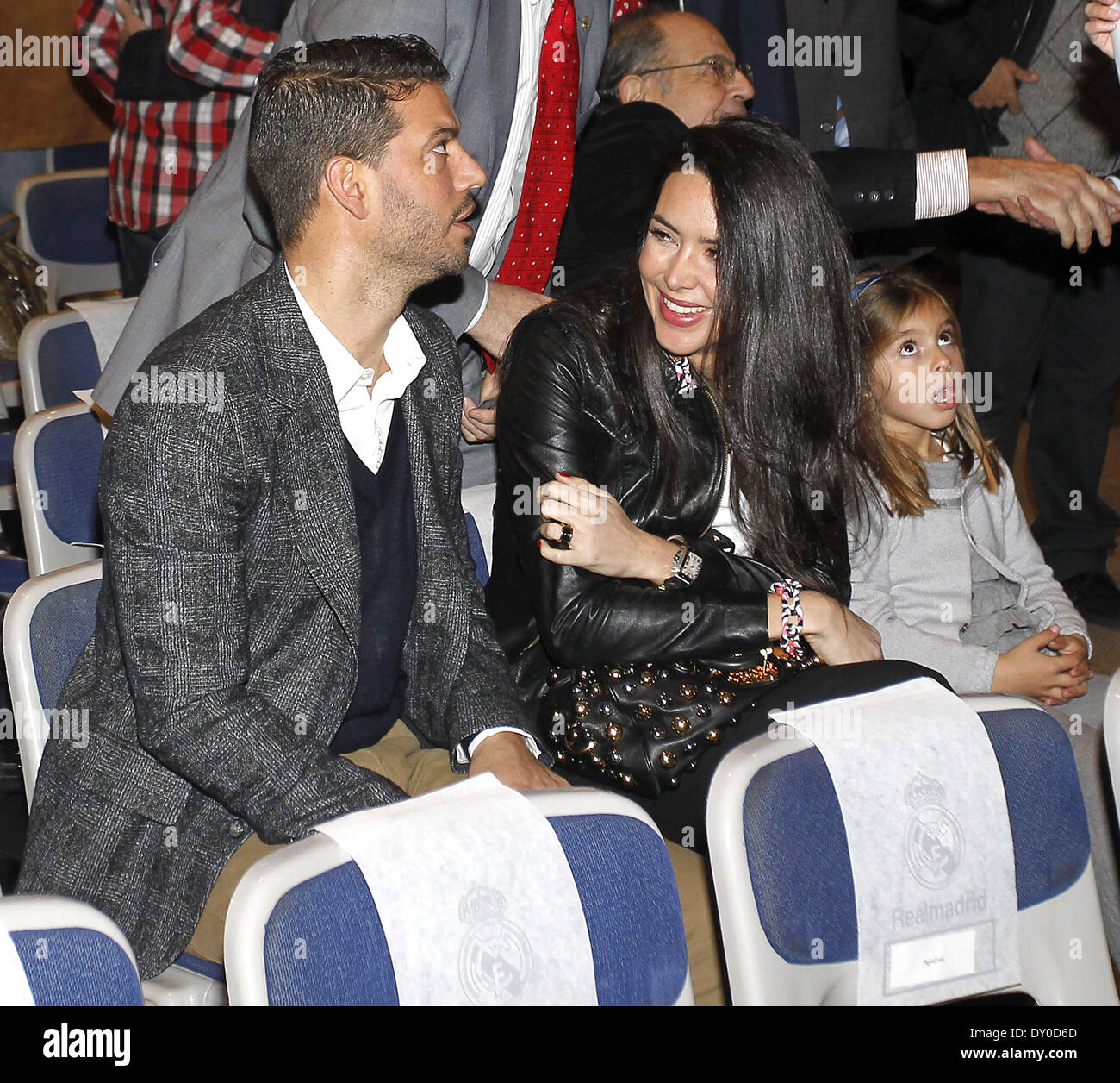 Sergio Ramos presents his new biography in the VIP box at the Santiago ...